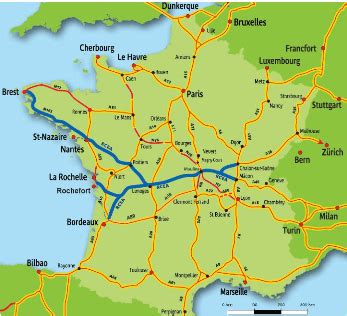 Tracé Carte Autoroute A89 Sorties Valorisation de l axe 89 la
