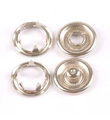 Broches Met Licos A Presi N Mm X Unds Para Ropa Tela Mercadolibre