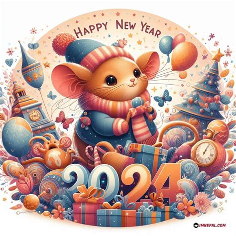 Happy New Year 2081 Wishes With Wonderful Greeting Cards