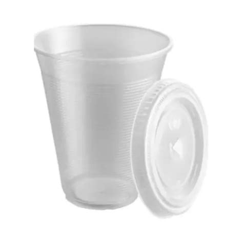 Vaso Pl Stico Desechable Oz Con Tapa Reyma Pzas