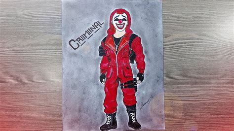 Como dibujar a CRIMINAL FREE FIRE Dibujos a lápiz YouTube