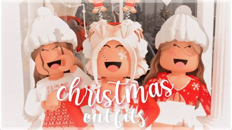 Aesthetic Christmas Roblox Outfits WITH CODES AND LINKS Alovriee