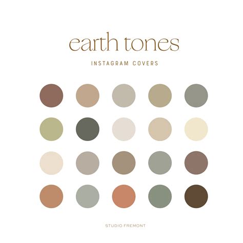 Earth Tones Instagram Highlight Covers Neutral Instagram Etsy UK