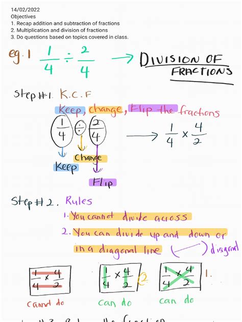 fractions continued pdf