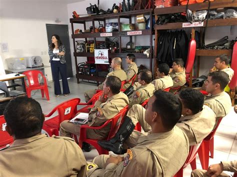 Militares do Corpo de Bombeiros em Naviraí recebem palestra sobre o