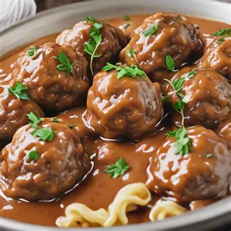 Meatballs And Gravy Recipe Quick And Easy