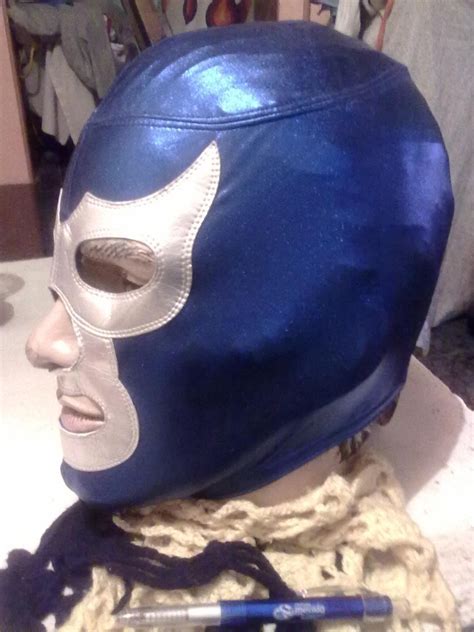 Mascara De Blue Demon Jr Lucha Libre 1 499 00 En Mercado Libre