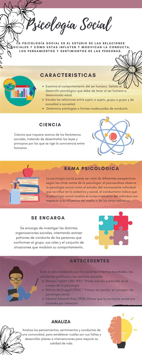 El Mundo De La Psicolog A Social Infograf As