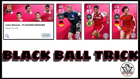 Iconic Moment Bayern Munich Black Ball Trick Bayern Munich Iconic