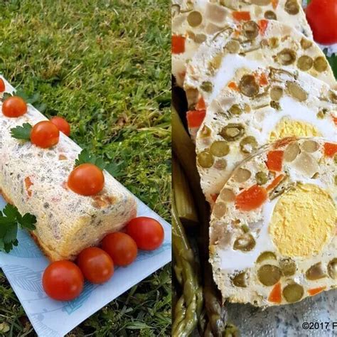 Terrine froide aux légumes et aux oeufs Guy Demarle