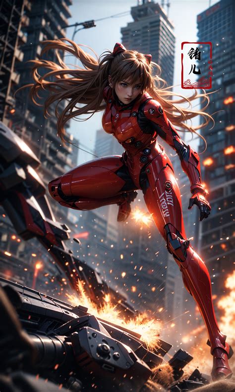 Epic CG Masterpiece Asuka Lan Image Created By Tensor Art