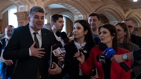 Candidaţii PSD pentru europarlamentare Ciolacu a prezentat lista