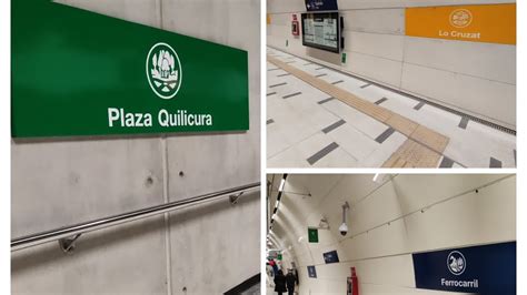 Inauguración EXTENSIÓN LÍNEA 3 Metro de Santiago YouTube