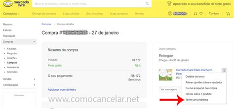 Como Cancelar Uma Compra No Mercado Livre Saiba Passo A Passo