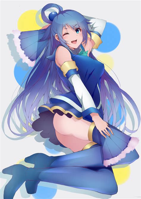 Aqua Kono Subarashii Sekai Ni Shukufuku Wo Drawn By Kameponde Danbooru