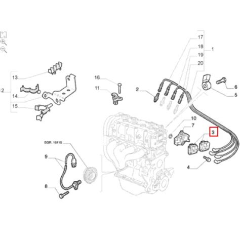 Bobina Igni O Fiat Idea Siena Strada Uno Palio Original Autorizada Pecas