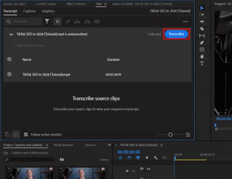 How To Add Captions Or Subtitles In Premiere Pro Storyblocks