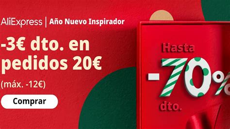 Año Nuevo Inspirador de AliExpress Más codigos descuento