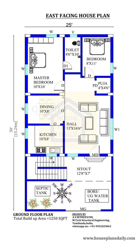 Vastu Plan For East Facing House First Floor Viewfloor Co