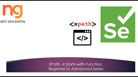 Xpath Starts With Function Beginner To Advanced Selenium And Robot