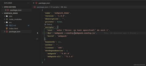 webpack编译打包and从入门到放弃 nodemodules里面的包会被打包进入dist吗 csdn博客