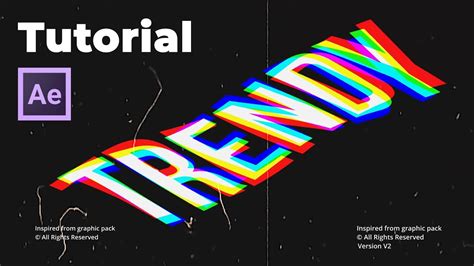 Typography Text Animation In After Effects After Effects Tutorial