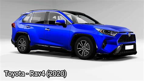 Toyota Rav4 2020 In BeamNG 326 YouTube