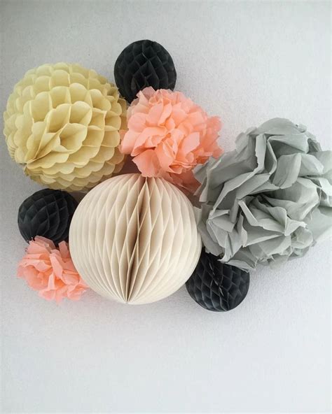Pompom De Papel Crepom Modelos Para Inovar Na Decora O Da Festa In
