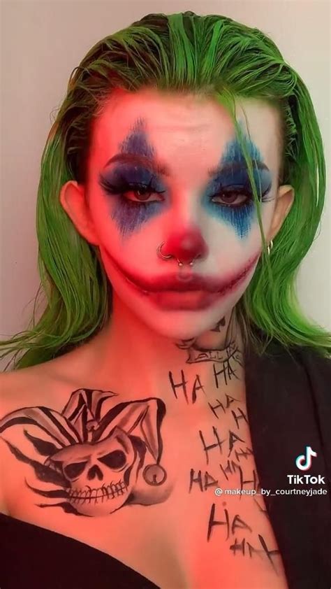 Joker Halloween Makeup Holloween Makeup Hot Halloween Outfits