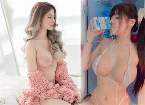 Gái Xinh Vú Bự Lộ Ảnh Ngực To Tròn Nhũ Hoa Hồng Hào Chảy Nước
