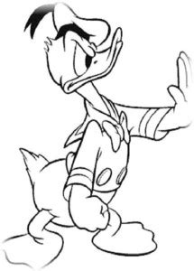Ausmalbilder Donald Duck Gratis 1 Malvorlagen Zum Ausmalen
