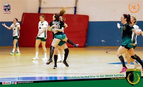 Due Settimane Di Riposo Per La AC Life Style Handball Erice In Serie A