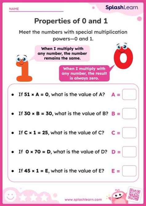 Free Printable Multiplication Properties Worksheets Splashlearn Page