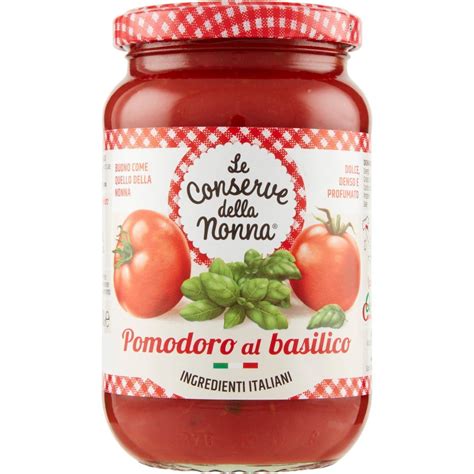 Pomodoro Di Pomodoro Al Basilico LE CONSERVE DELLA NONNA 350 G Coop Shop