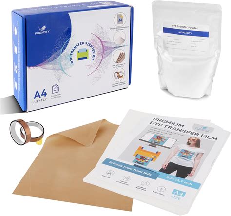 Amazon DTF Transfer Film Powder Kit All In One DTF Sublimation