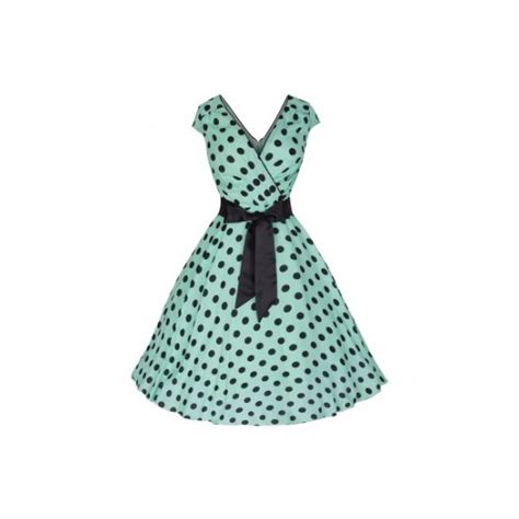Retro šaty Lindy Bop Mary Ellen Green Šaty ve stylu 50 let Naprosto