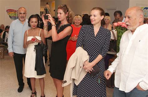 Photo Exclusif Valérie Trierweiler Saida Jawad et Valérie de