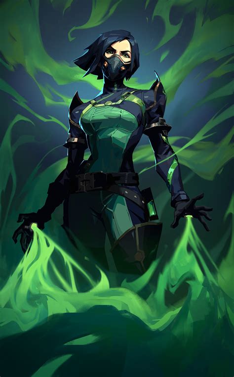 Viper Valorant Drawn By Snatti Danbooru