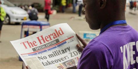 Zimbabwe La Libert De La Presse En Passe D Tre Mieux Respect E