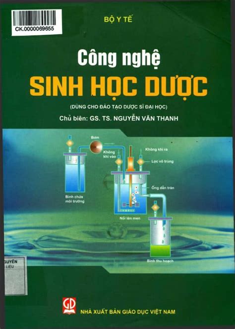 Công nghệ sinh học dược Giáo trình PDF Thư Viện Sách