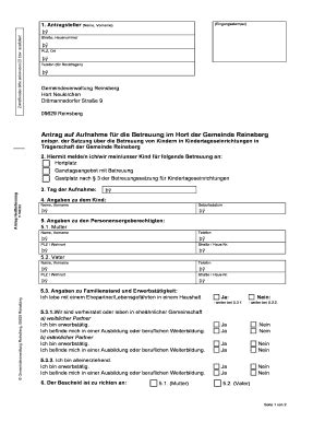 Ausfüllbar Online gemeinde reinsberg Antrag auf Aufnahme fr