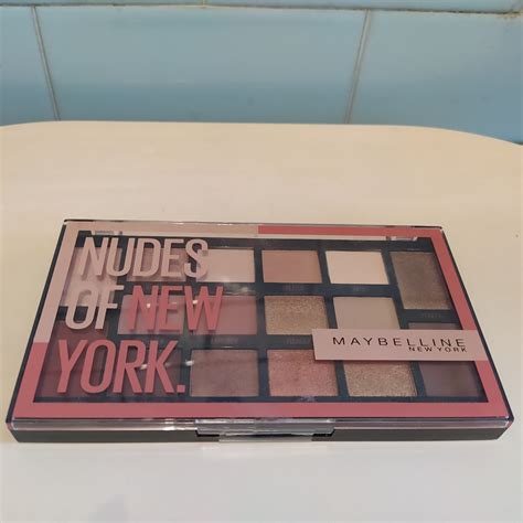 Maybelline Nudes of New York palette 评价 abillion