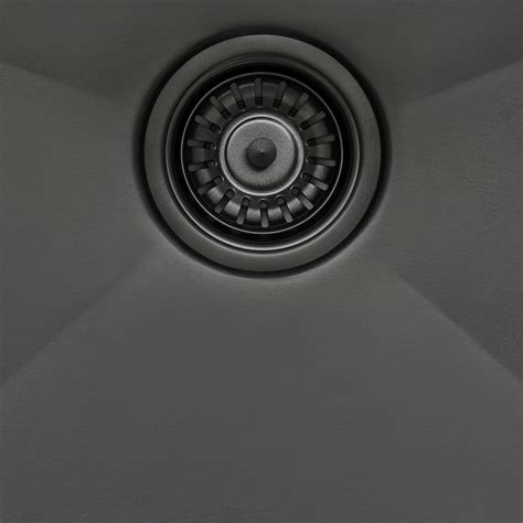 Ruvati 30 Inch Gunmetal Black Stainless Steel Workstation Undermount
