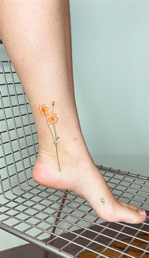 Beautiful Tattoo Designs For Women Daisies In Marker Drawing