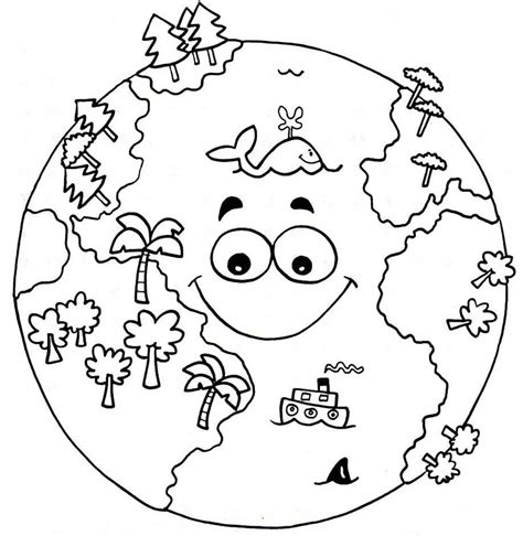 30 Desenhos Da Terra Para Colorir E Imprimir Online Cursos Gratuitos
