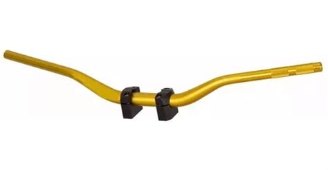Guidão Moto Baixo Dourado Adaptador Cb300 Hornet Xj6 Parcelamento