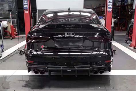 KARBEL AUDI A3 S LINE S3 8V CARBON FIBRE DIFFUSER Mod Central