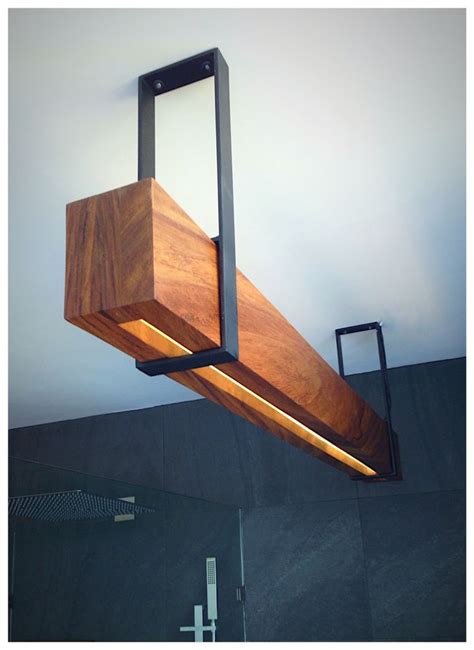 Wood Lamp Ahşap tavan Tasarım Işık tasarımı