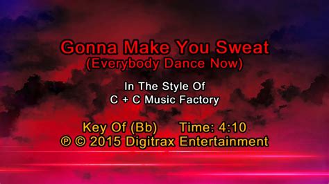 C C Music Factory Gonna Make You Sweat Everybody Dance Now