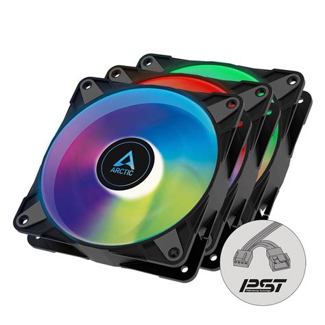 P Pwm Pst A Rgb Mm A Rgb Pwm Fan With Cable Splitter Pieces